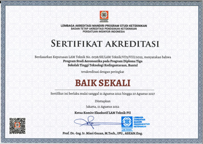 Beranda - AERONAUTIKA STTKD